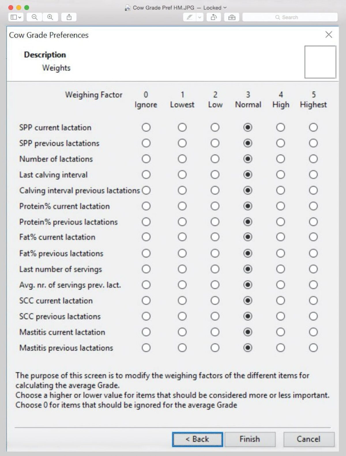 Herdmetrix: Cow Grade | BouMatic