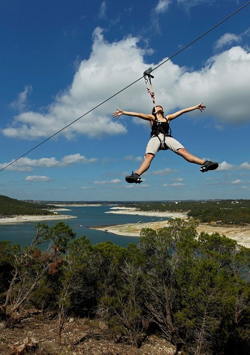 Win a Lake Austin Zipline Tour for 4! in Austin at Haymaker