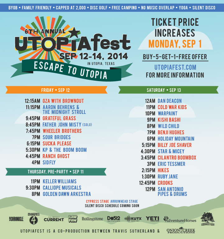 Day Two: UTOPiAfest feat. Cold War Kids, Warpaint, Dan Deacon