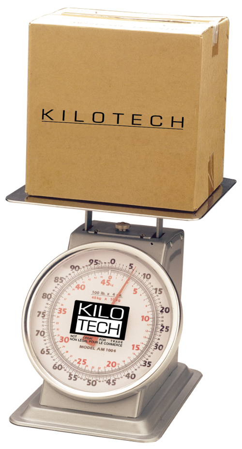 Mechanical Dial Scale with 10" Dial 45kg / 100 lb x 100g / 4 oz