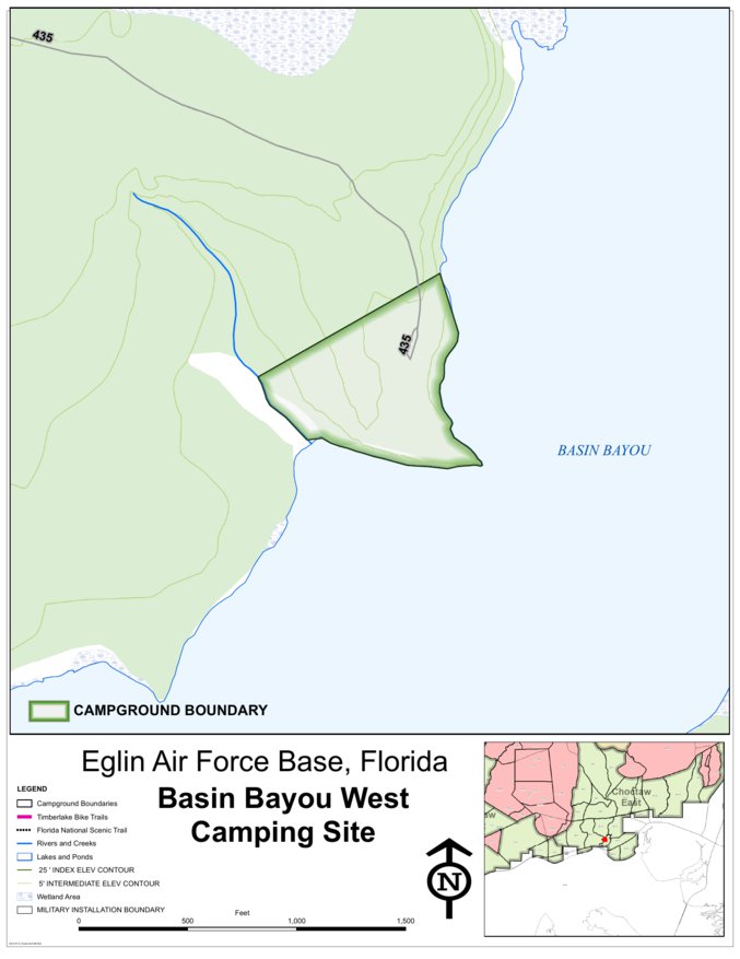 Eglin Afb Florida Map