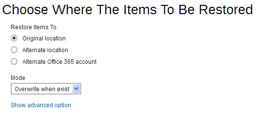 Retrospect: Retrospect Virtual Office 365 Guide