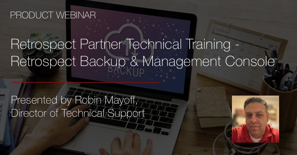 Retrospect: Backup Software for Businesses