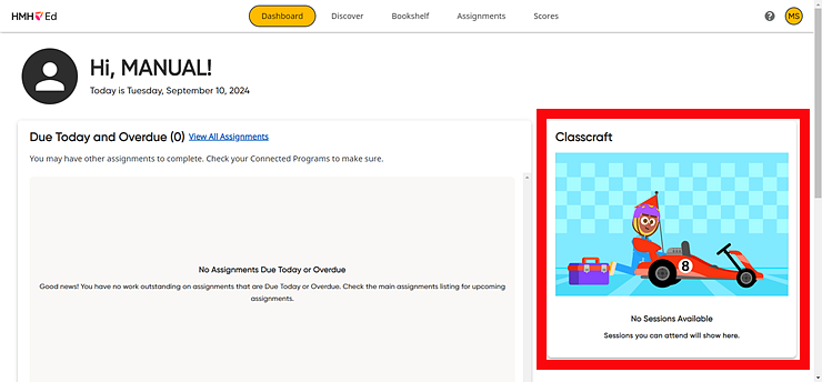 Explore the Classcraft Student Panel in HMH Ed