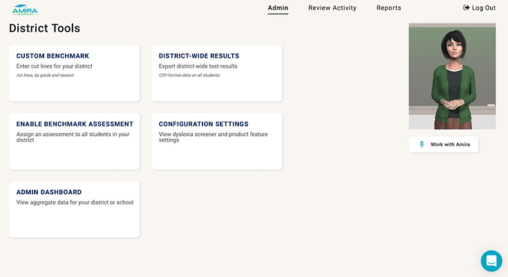 HMH Ed Amira Learning: Administrator Guide