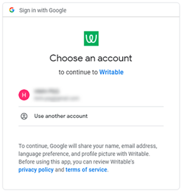 Open and Connect Writable for Students