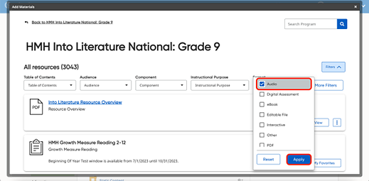 Assign HMH Ed Resources in Schoology
