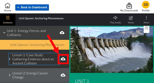 Download Resources in HMH Go as a Teacher