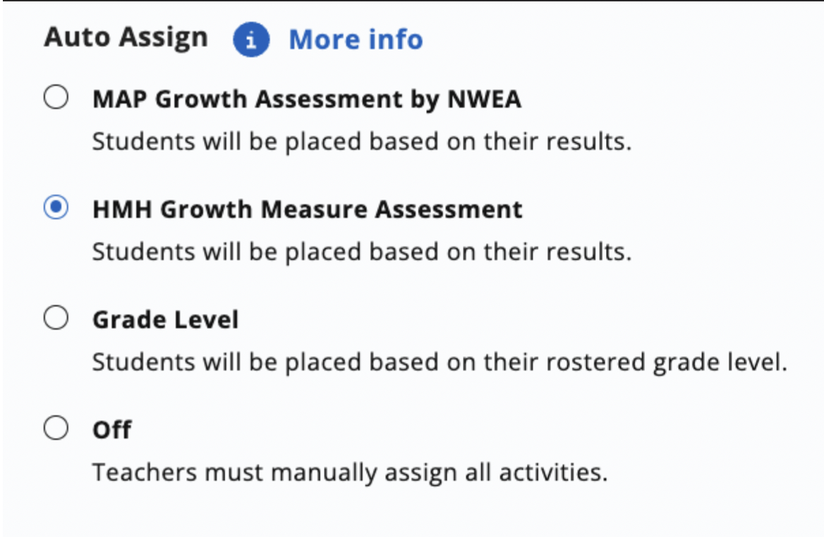 Waggle - Auto-Assign Overview (HMH Ed)