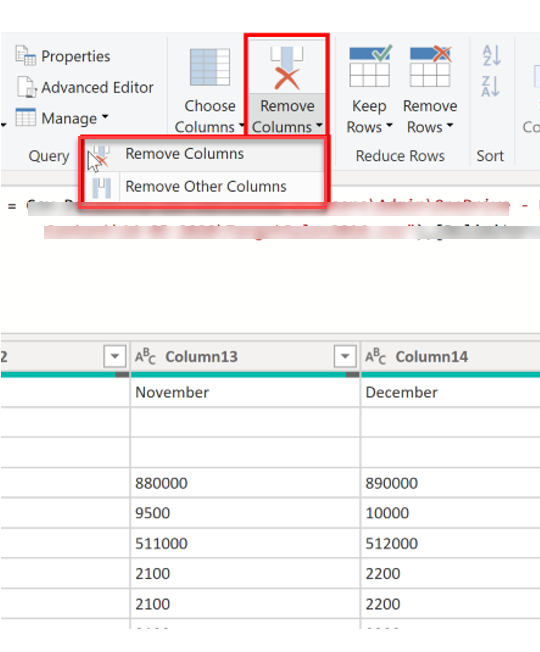 Clean Data In Power BI Remove Rows And Columns Data