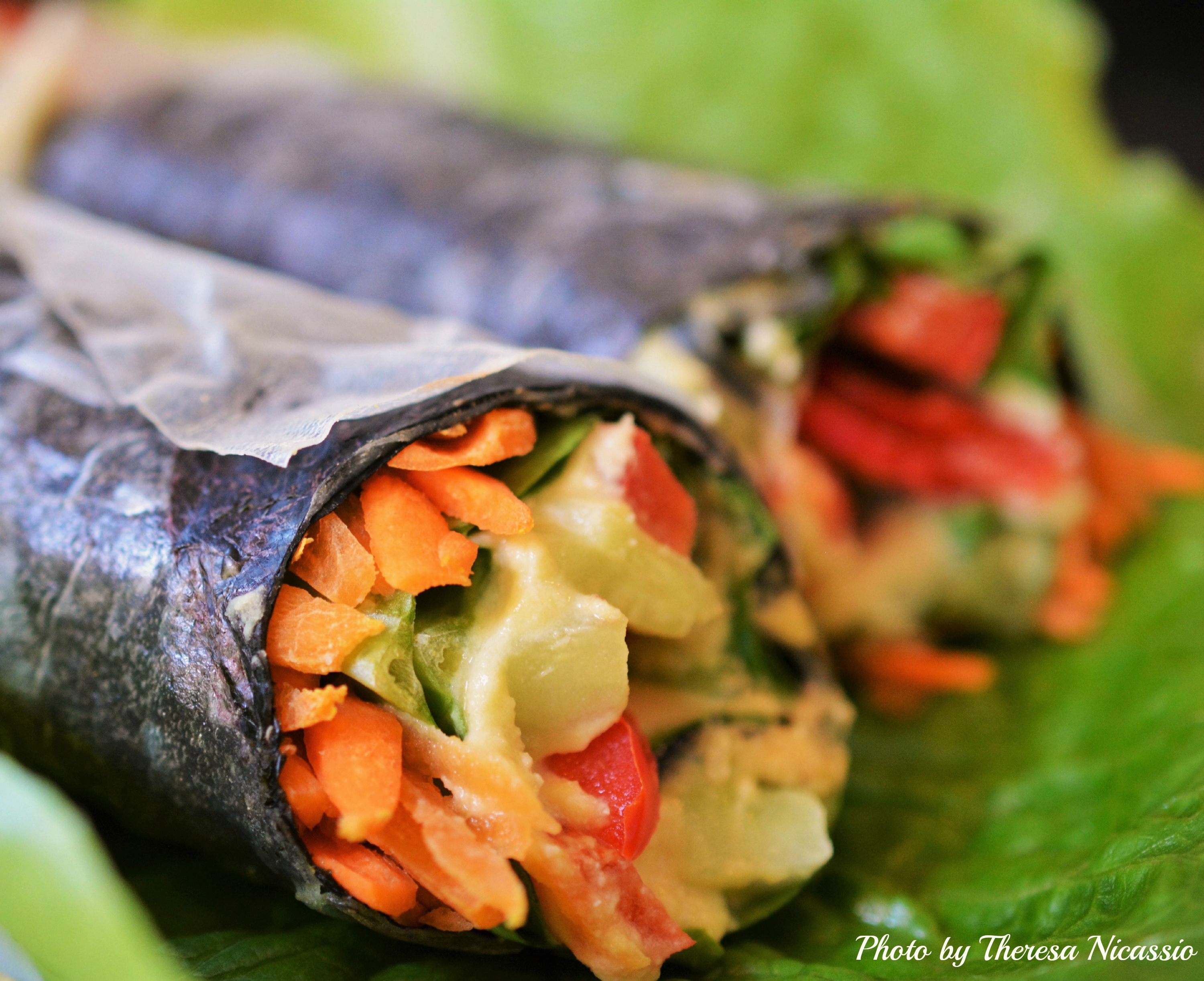 Easy Travel Food: Nori Wraps - Conscious Living TV