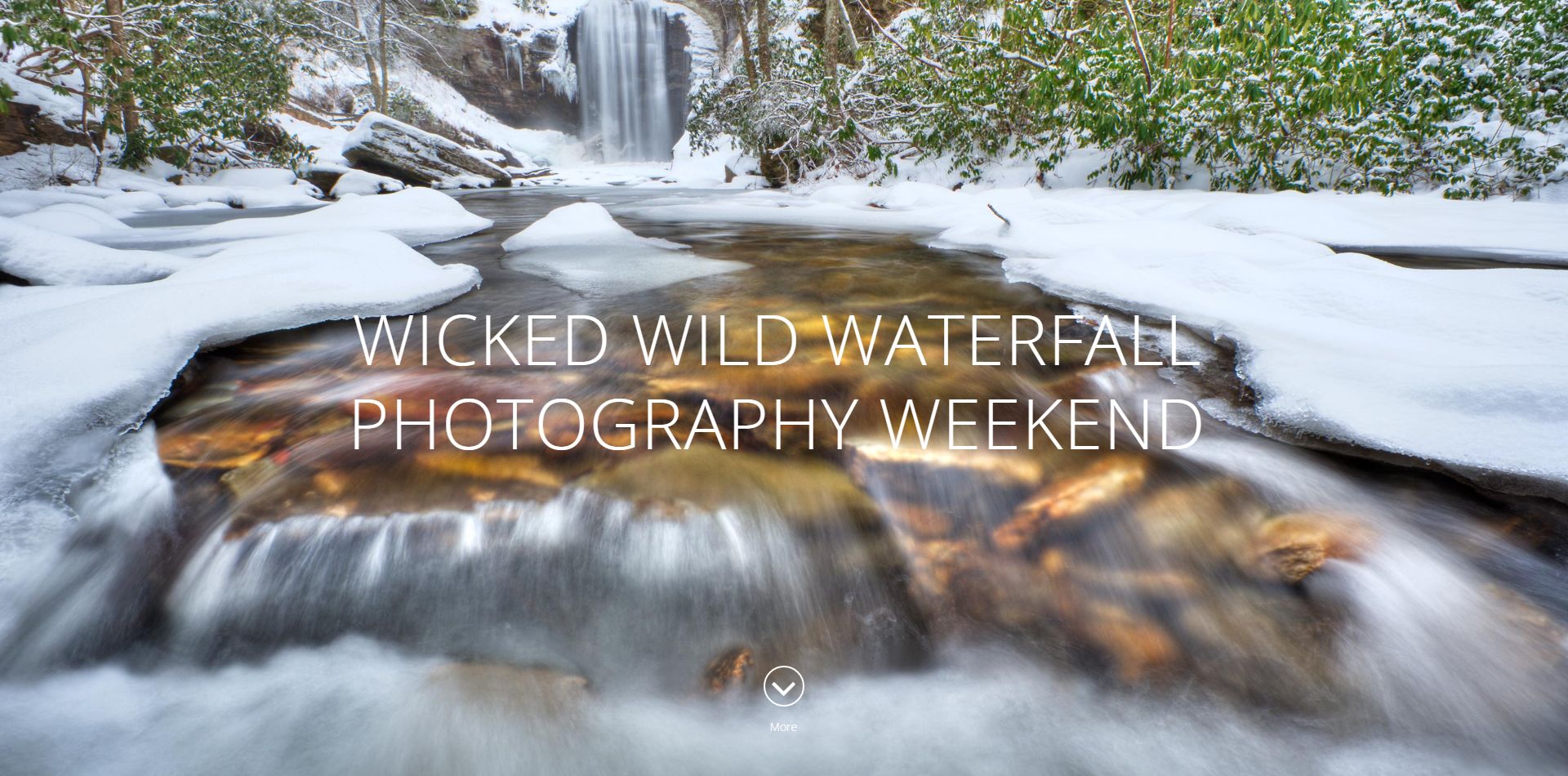 Waterfall Photography Weekend - Dream Encode