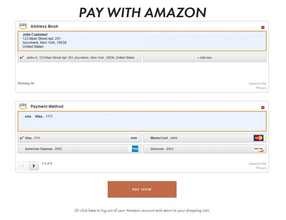 Amazon Pay for Craft Commerce Plugin
