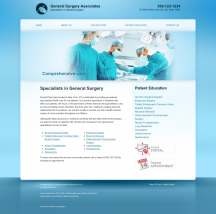 General Surgery Website Design | Healthcare Web Development