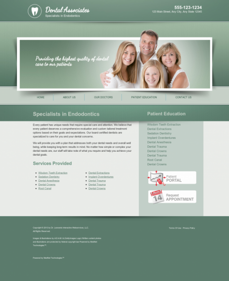 Endodontics Website Design | Streamline Patient Engagement