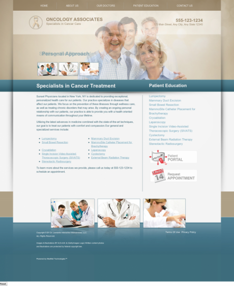 Oncology Website Design | Streamline Patient Engagement