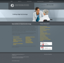 Gastroenterology Website Design | Healthcare Web Development