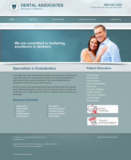 Endodontics Website Design | Streamline Patient Engagement