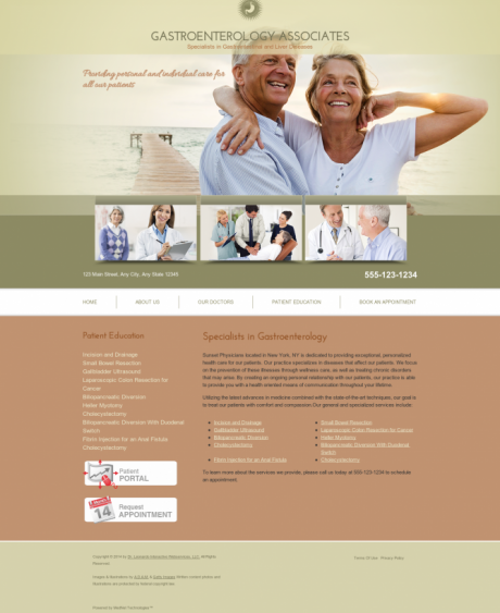 Gastroenterology Website Design | Healthcare Web Development