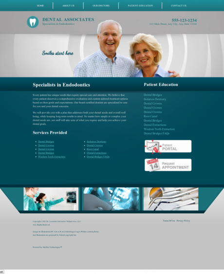 Endodontics Website Design | Streamline Patient Engagement