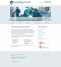 General Surgery Website Design | Healthcare Web Development