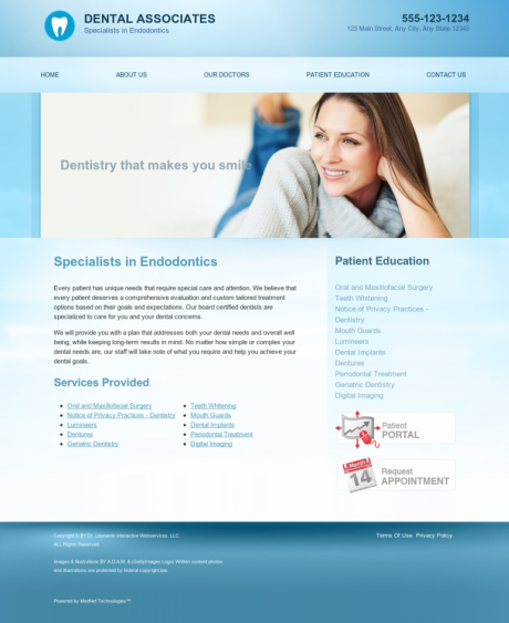 Endodontics Website Design | Streamline Patient Engagement