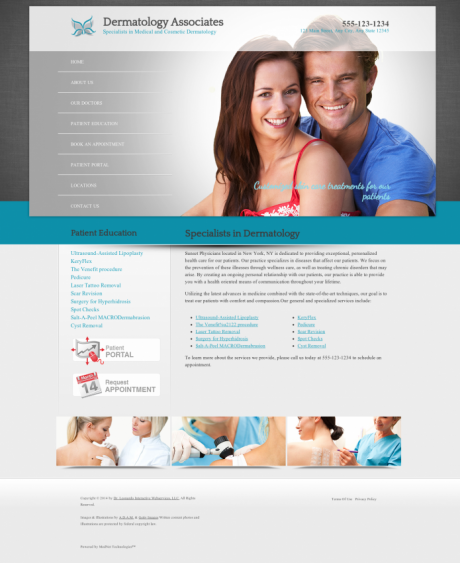 Dermatology Website Design | Streamline Patient Engagement
