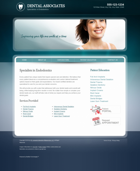 Endodontics Website Design | Streamline Patient Engagement