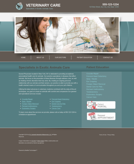 Avian & Exotic Website Design | SEO & Marketing Solutions