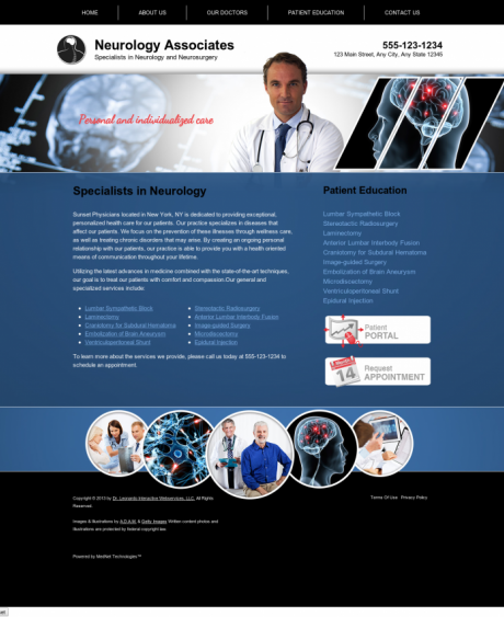 Neurology Website Design | Streamline Patient Engagement