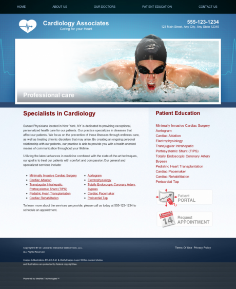 Cardiology & Cardiovascular Website Design | SEO & Marketing
