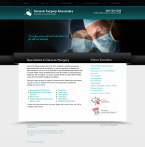 General Surgery Website Design | Healthcare Web Development