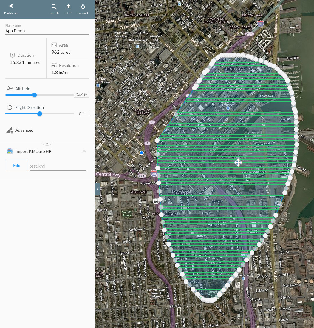 KML and SHP Import - App Market | DroneDeploy