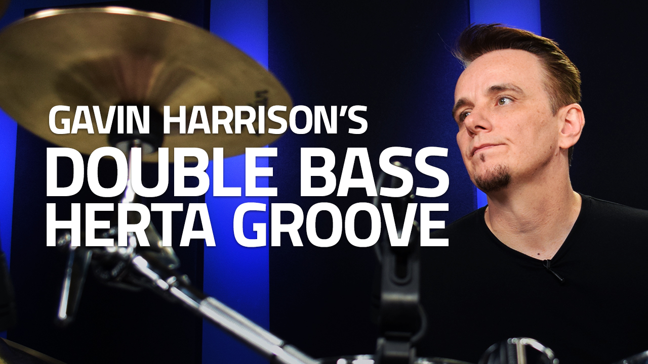 Gavin Harrison's Double Bass Herta Groove