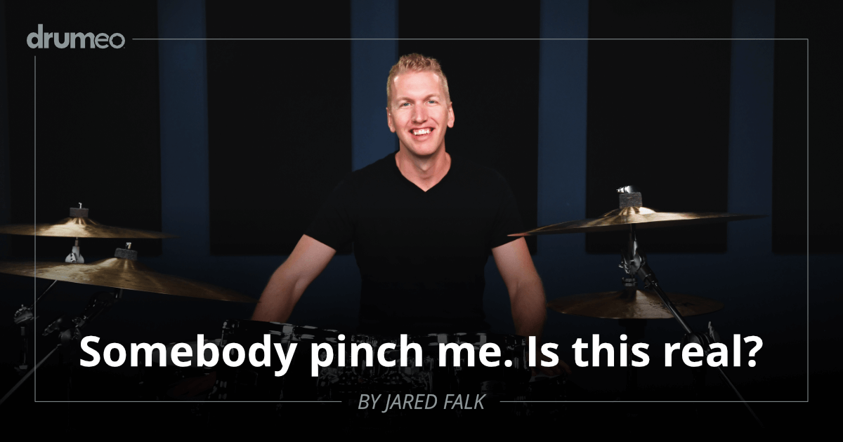 Somebody pinch me. Is this real?