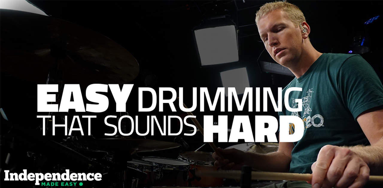 Easy Drumming Independence That Sounds Hard