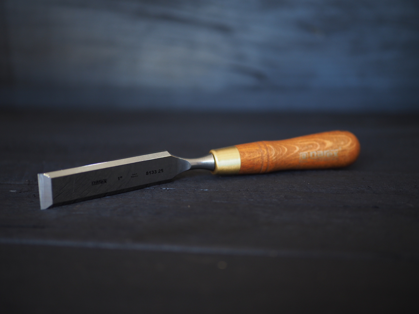 Cranked neck paring chisel - 25mm - Dubbeld Wood Tools