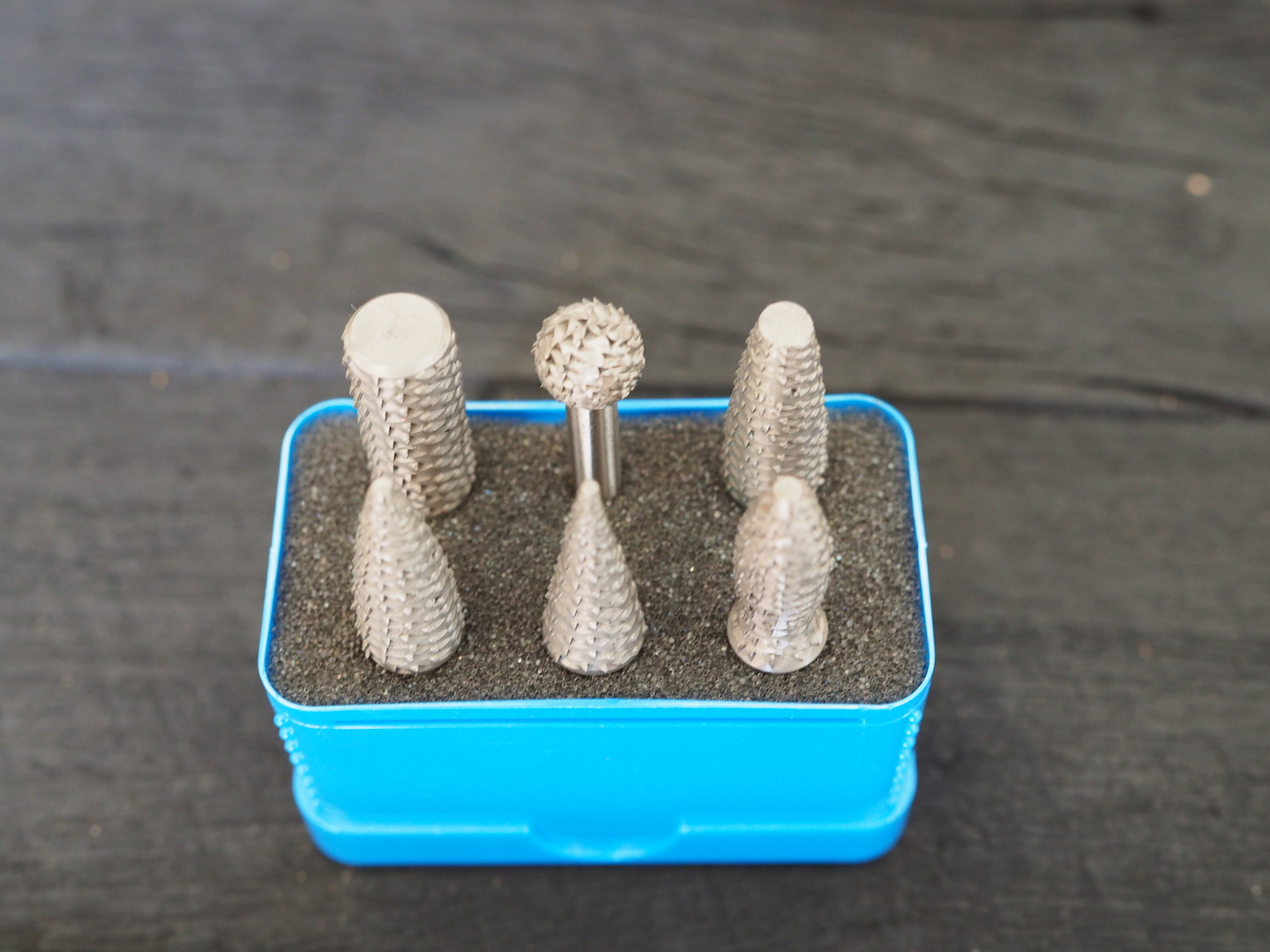 Set of rotary rasps - Dubbeld Wood Tools