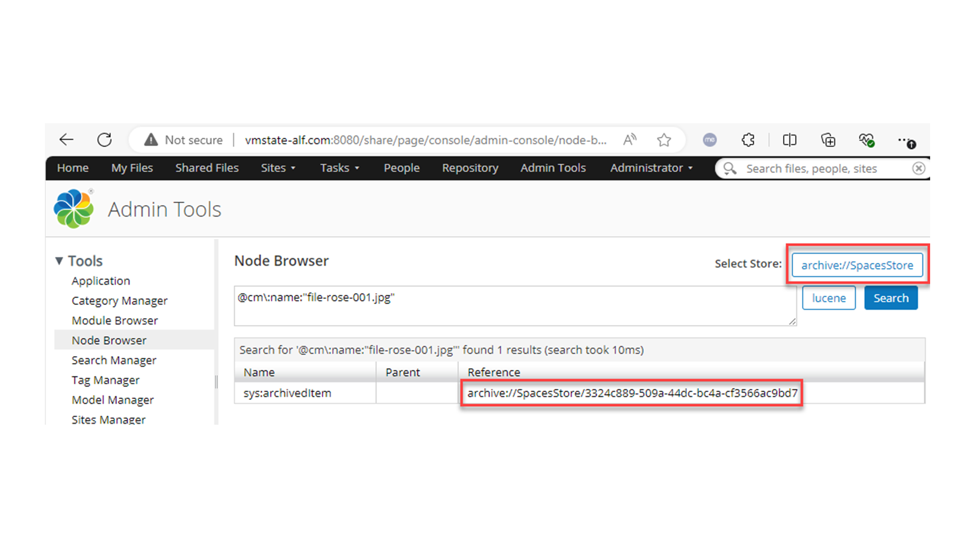 Alfresco Document Lifecycle Management - VMState