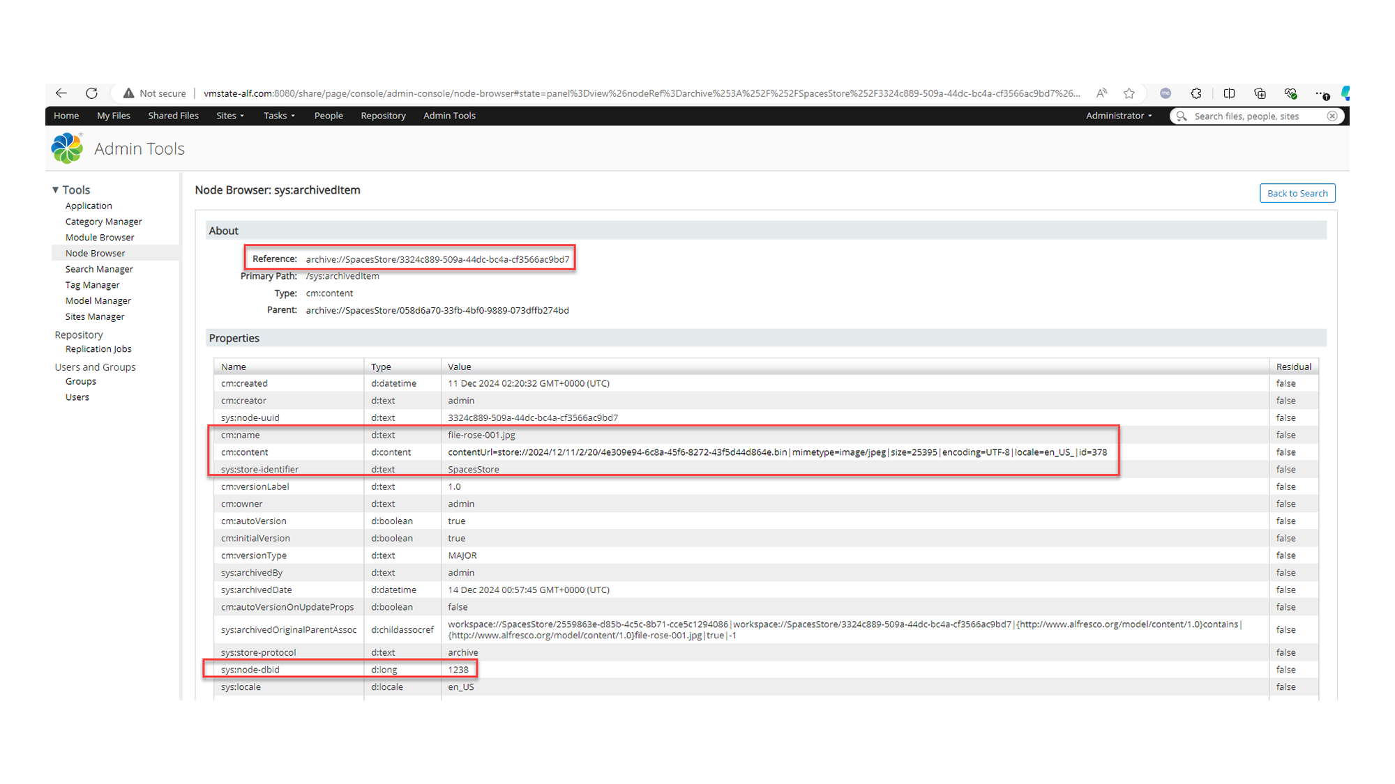 Alfresco Document Lifecycle Management - VMState