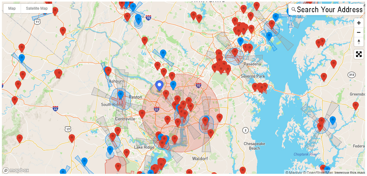 Aerial Photos Geo-Zone Flight Restriction Map | Keller Williams Capital ...