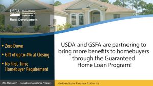 GSFA Platinum Down Payment and Closing Cost Assistance for ALL Home Buyers