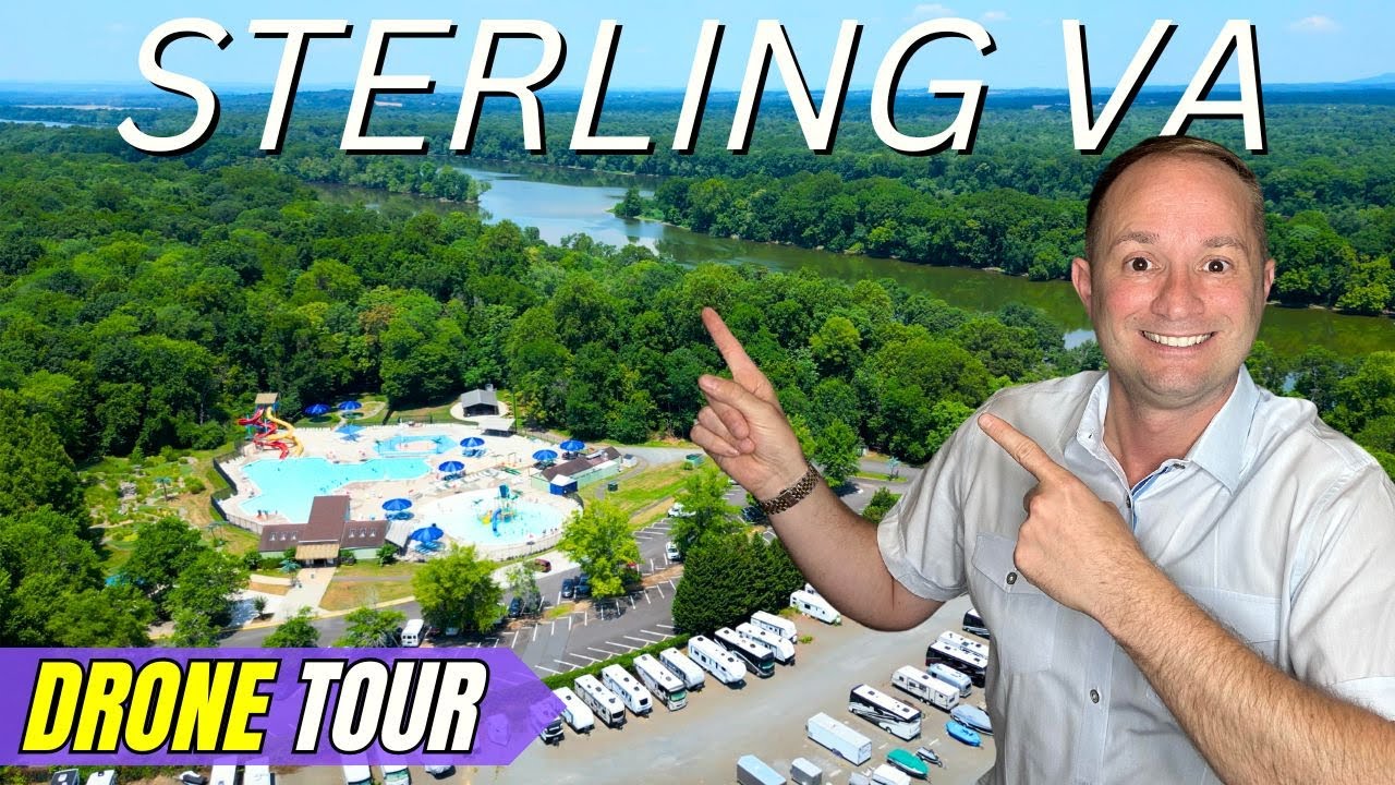 Sterling Virginia | Full Drone Tour | Real Broker LLC