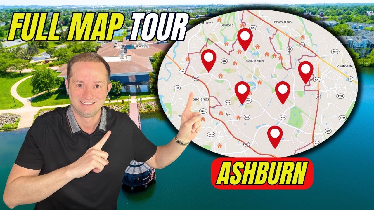Inside Northern Virginia’s Best Suburb: Ashburn, Virginia | Full Map ...