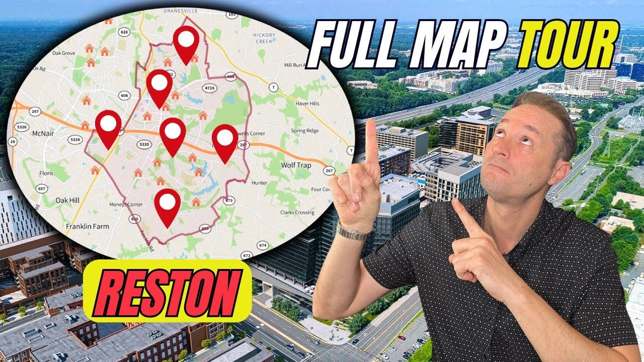 Inside Northern Virginia’s Hottest Suburb: Reston, Virginia | Full Map ...