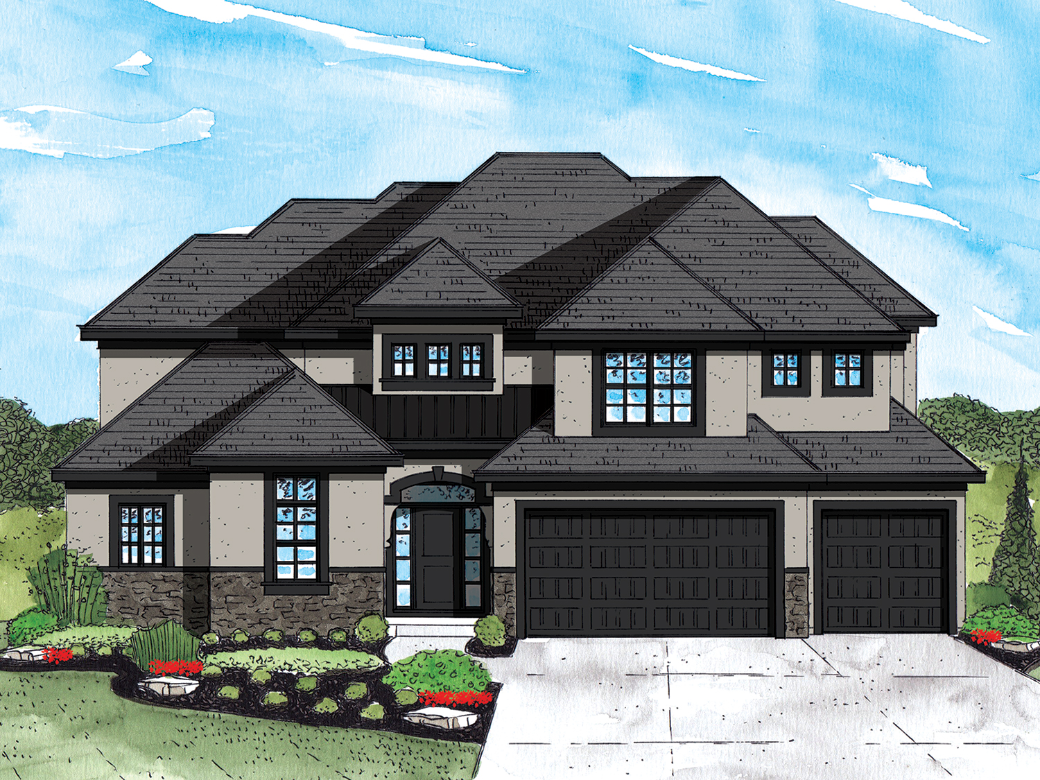 Brooklyn - New Mark Homes | Reserve at Woodside Ridge
