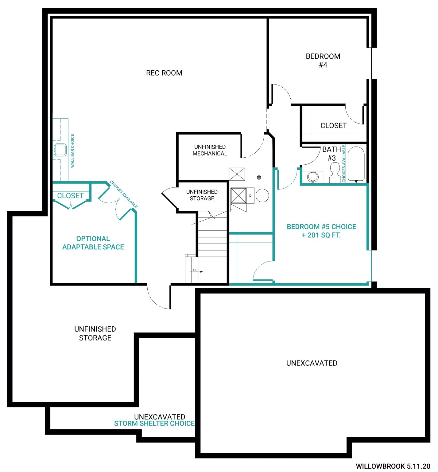 The Willowbrook Plan - Summit Homes | Reserve at Woodside Ridge