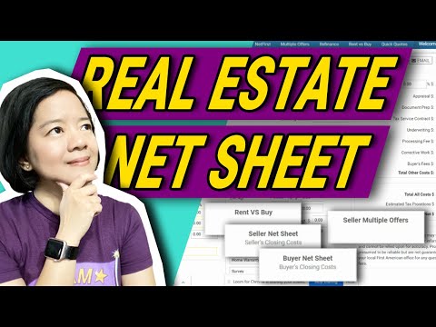 Real Estate Net Sheet | Sellers Net Sheet Texas | Buyer Net Sheet ...