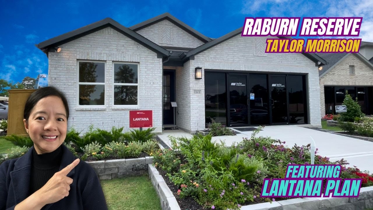 Explore Raburn Reserve Tomball | Stunning Taylor Morrison Lantana Plan ...