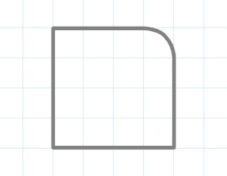 Radius cut on one corner of a square - Easel Pro - Easel Community Forum
